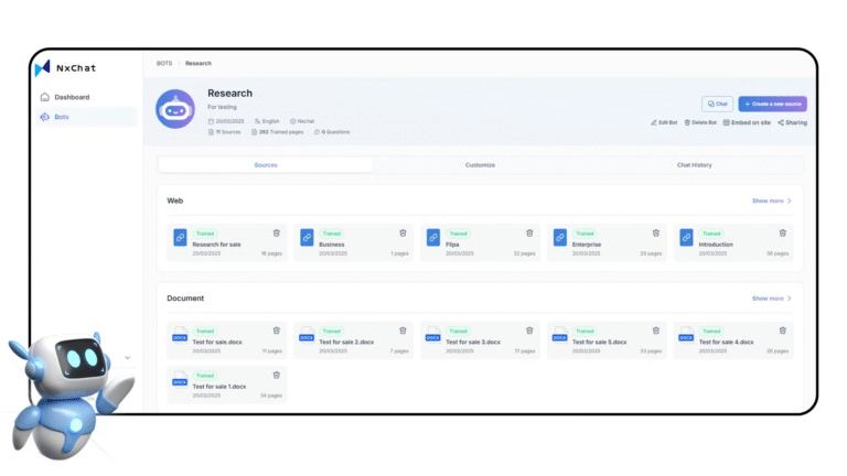 NXChat: Multilingual AI Chatbot for Smarter Conversations